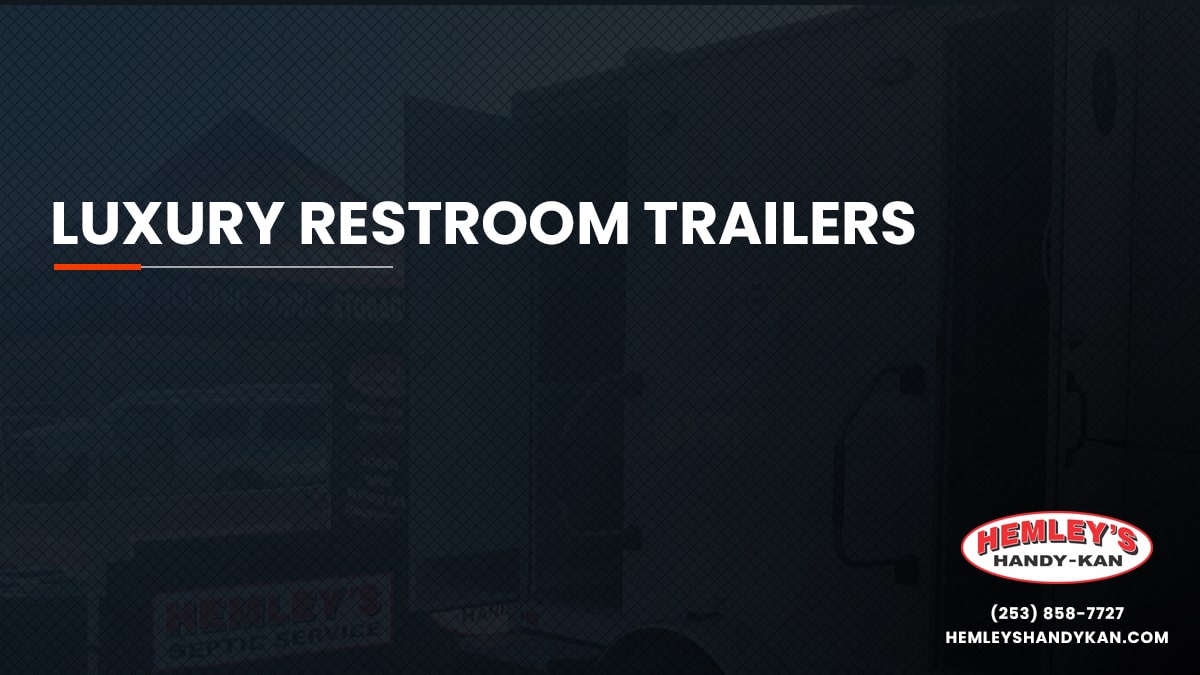 Luxury Restroom Trailer Rentals for Weddings & Events